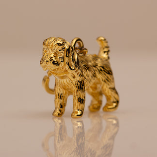 Cockapoo Gold Charm – MYLEE London