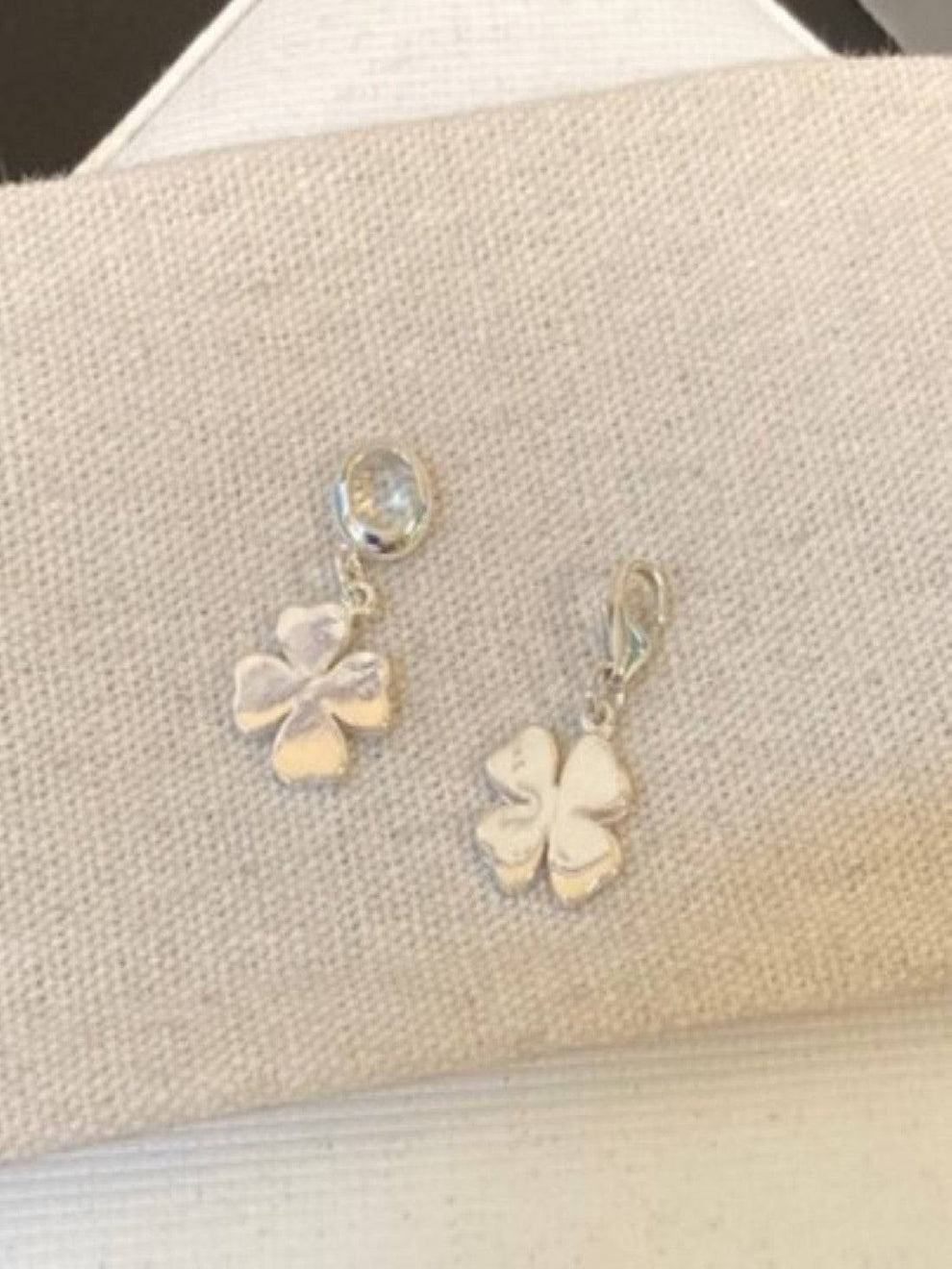 Sterling Silver Four Leaf Clover Charm – MYLEE London